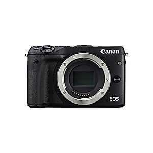 Canon EOS M3 Mirrorless Camera Body - Wi-Fi Enabled (Black)