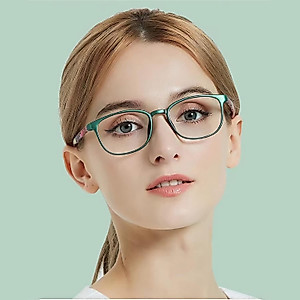 CVVTSPE 4-Pack Reading Glasses Anti-Blue Light Anti-Fatigue, Unisex, Anti-UV/Anti-Glare Filtering Lightweight Reader