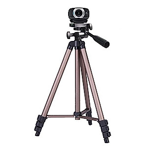 Webcam Tripod, Camera Tripod Mount Stand Compatible with Logitech Webcams C920s StreamCam Brio C925e C922x C930e C920 C615-50 inches