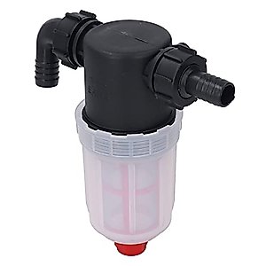 Agricultural Sprayer Filters, Simple Installation 304 Stainless Steel Garden Hose Filter 50 Mesh Filter Rust Proof for Garden 25mm G3/4