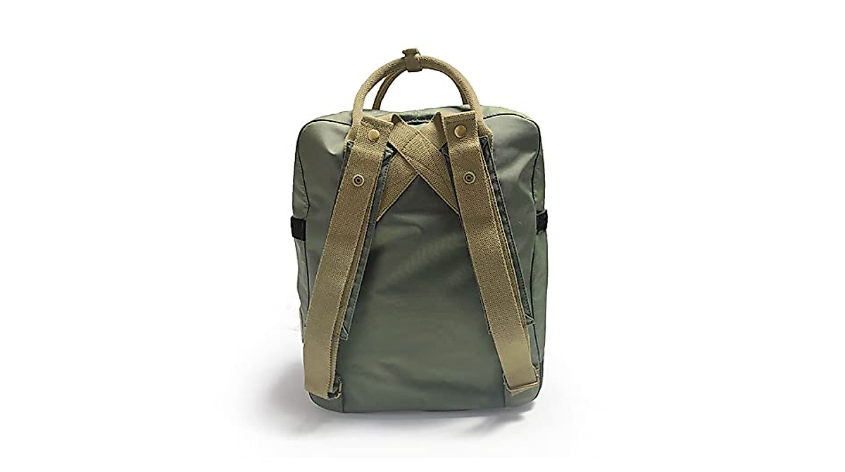 Boeing Vintage Logo Backpack – Durable Army Green Travel Accessory