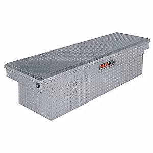 Jobox PAC1580000 Aluminum Single Lid Fullsize Crossover Truck Box, Bright