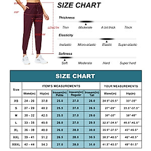 Libin Women's Joggers Pants Athletic Sweatpants with Pockets Running Tapered Casual Dance Pants for Workout,Lounge, Black 3XL