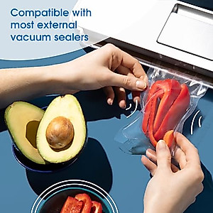 Spartan Industrial - 6" X 10" Vacuum Seal Bags for Food, Marinating, Freezing, Sous Vide Cooking - BPA-Free, Pack of 110