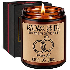 Miracu Scented Candles - Wedding Gifts for Bride, Bridal Gifts for Bride, Gifts for Bride to be - Engagement, Wedding Day Gifts for Women - Bridal Shower Gift, Engaged, Bachelorette Gifts for Bride