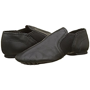 Sansha Tivoli Lace-Up Leather Jazz Shoe,Black,12 (10 M US Women's/8 M US Men's)