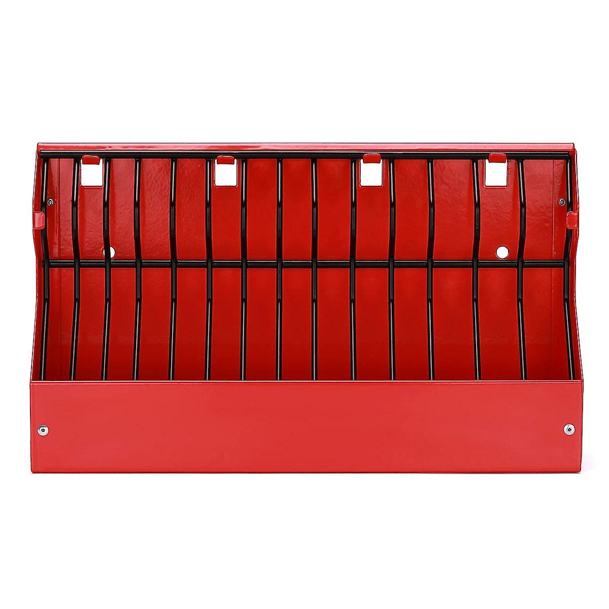 Mayouko 14 Slots Pliers Rack Organizer, For Standard & Smaller Pliers, All Steel, Fits in Toolbox Drawer, Chest, Pegboard, Tilt Feature