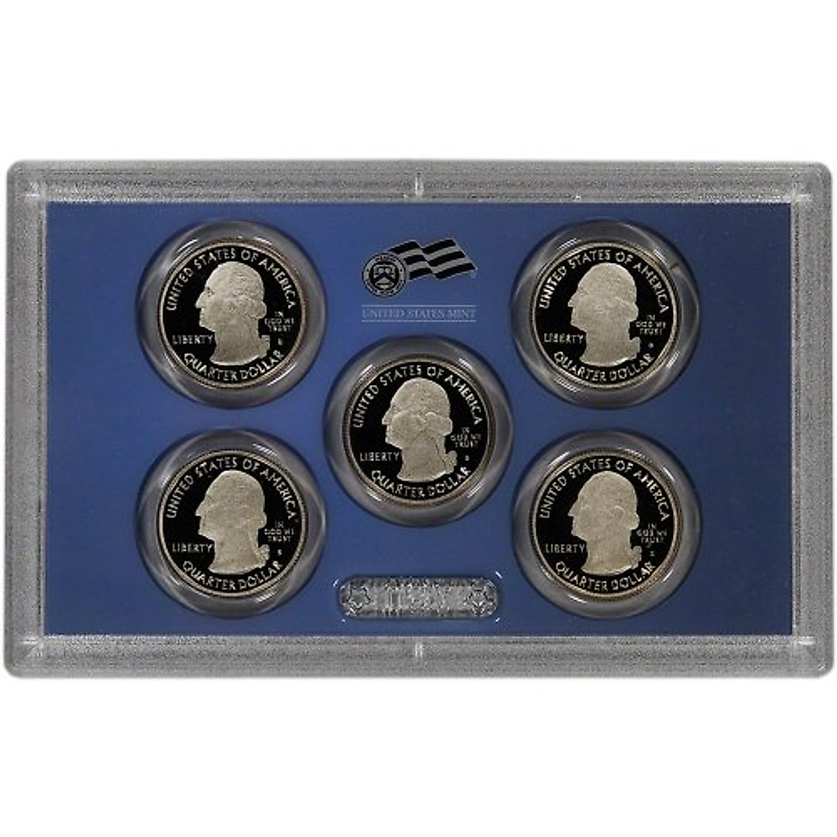 2010 S US Mint Quarters Proof Set OGP