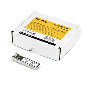StarTech.com Palo Alto Networks Plus-SR Compatible SFP+ Module - 10GBASE-SR - 10GbE Multimode Fiber MMF Optic Transceiver - 10GE Gigabit Ethernet SFP+ - LC 300m - 850nm - DDM (Plus-SR-ST)