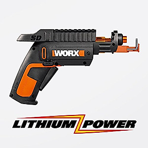 Worx 4V Electric Screwdriver, Rechargeable Cordless Power Screwdriver Set with 6 Bits, Screw Holder, Charger - WX255L