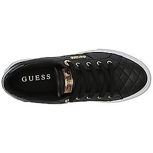 Guess Women's Loven Sneaker, Black 978, 9.5