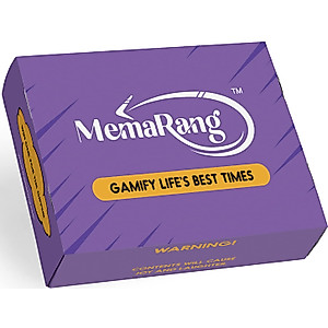 MemaRang Senior Game Kit - Grandparent Edition,7+ Games Make it Great for Grandma,Grandpa Gifts,Games for Grandparents,purple,16x13x5