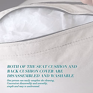 LUMISOL 82" Modern 3-Seater Sofa with Rolled Arms, Tufted Upholstered Couch with Wood Legs and Nailhead Trim for Living Room, Apartment