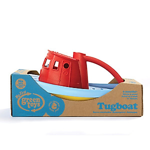 Green Toys My First Tug Boat, Red