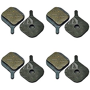 4 Pairs of Pads Compatible with Cannondale Coda Disc Brake Mountain Bike DH XC