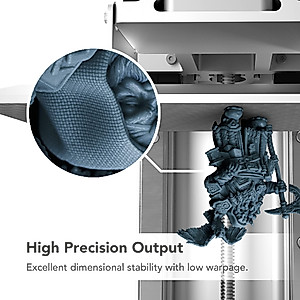 phrozen Aqua-Gray 8K 3D Printing Resin, Designed to Showcase Highly Detailed 3D Models & Works Best with 8K 3D LCD Printers (1KG)