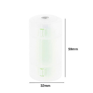 S-YUWEN 2m 1.5V 3V 4.5V 6V LR20 D Cell Battery Eliminator with US Plug USB Power Adapter 2m Cable Replace 1 to 4pcs 1.5V LR20 D Size Battery