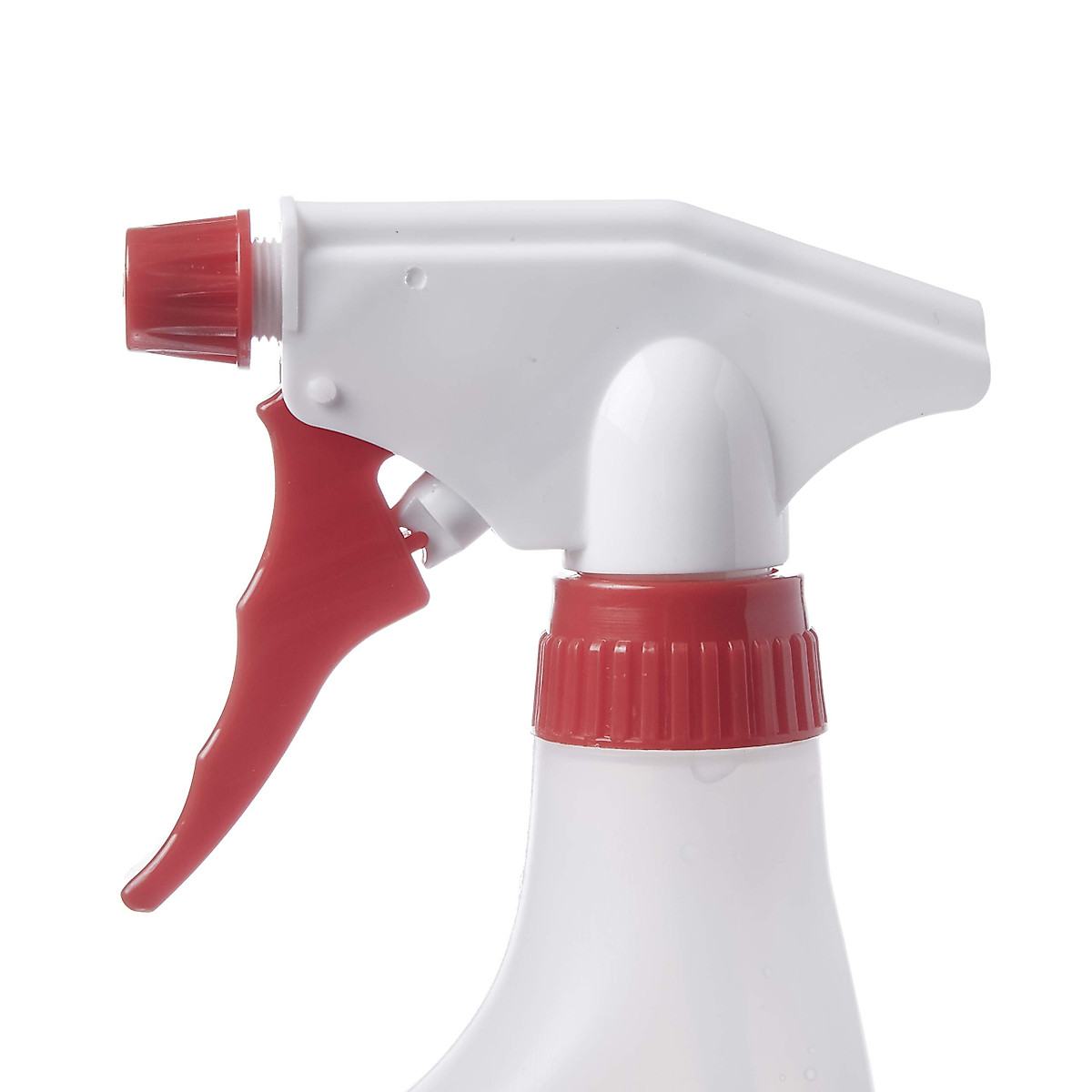 Consolidated Plastics Leakproof Pocket Spray Bottle with Red Sprayer, HDPE, Natural, 8oz, 12 Piece
