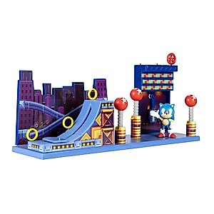 Sonic The Hedgehog Action Figures 2.5" Studiopolis Zone Playset