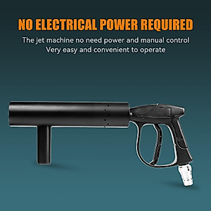 MOKA SFX Mini CO2 Handheld Blaster, CO2 Jet Machine Night Club DJ Hand CO2 Cannon