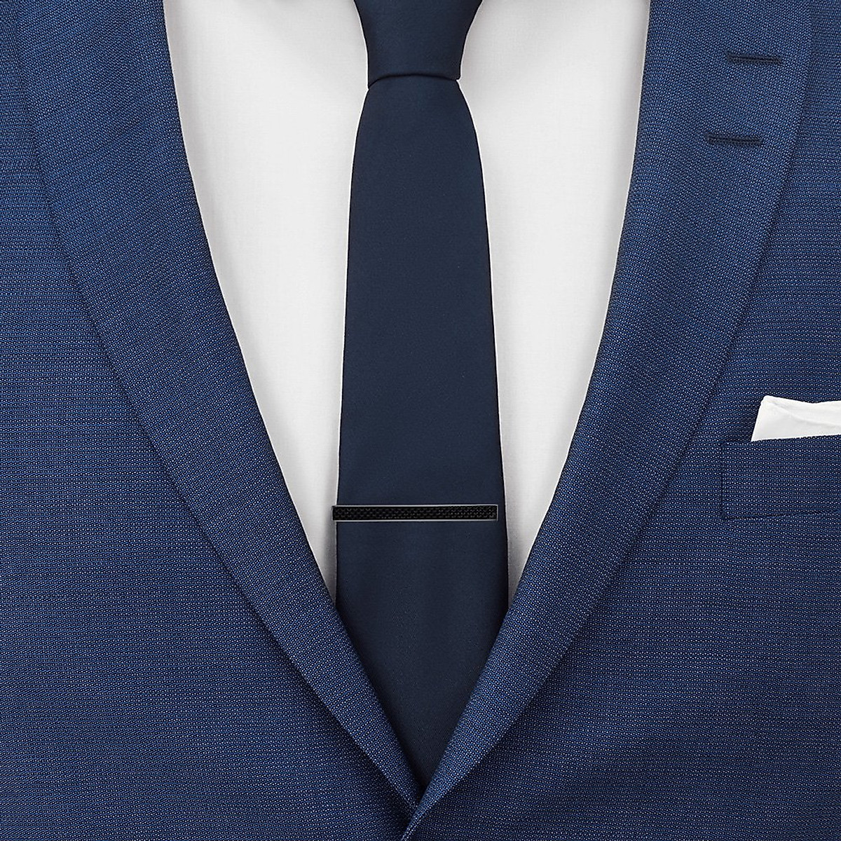 Mr.Van Men's Tie Bar Clip 2.38" Inches Handmade Brass Metal Clasps Regular Fashion for Men's Gift