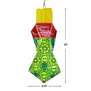 Japanese Beetle Bag Trap by Catchmaster - 3 Pack, Ready to Use Outdoors. Insect Bug Pest Plant Protection Dual Pheromone Food Lure System Season Disposable Easy Maximum Coverage Secure