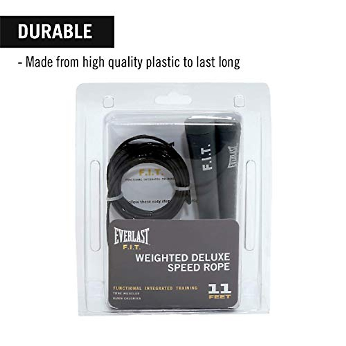 Everlast Adjustable Speed Rope Socket, 11'