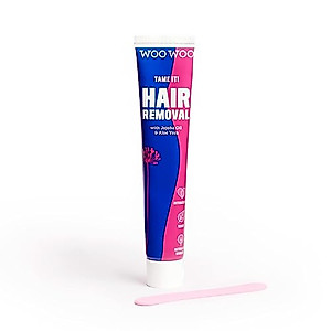 WooWoo - Tame It! In-Shower Natural Hair Removal Depilatory Cream | No Irritation Vegan Hair Remover For Sensitive Skin - Legs, Bikini, Intimate Areas (1.7 oz | 50 ml)