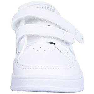adidas Kids Breaknet Tennis Shoe, White/White/White, 5.5 US Unisex Toddler