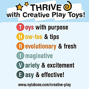 Nylabone Rexii Interactive Dog Toy for Small Dogs – Lightweight Flexible Dog Toy for Creative Play & Dog Exercise