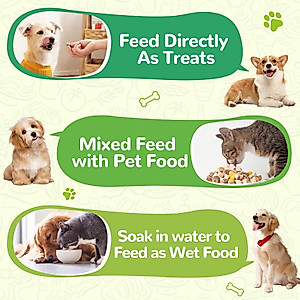 PAWUP Freeze Dried Chicken Liver Pet Treats, High Protein Freeze-Dried Pet Food for Dogs, Cats, Fresh Ingredient Snacks, 4.6 oz, Rawhide Free&Grain Free