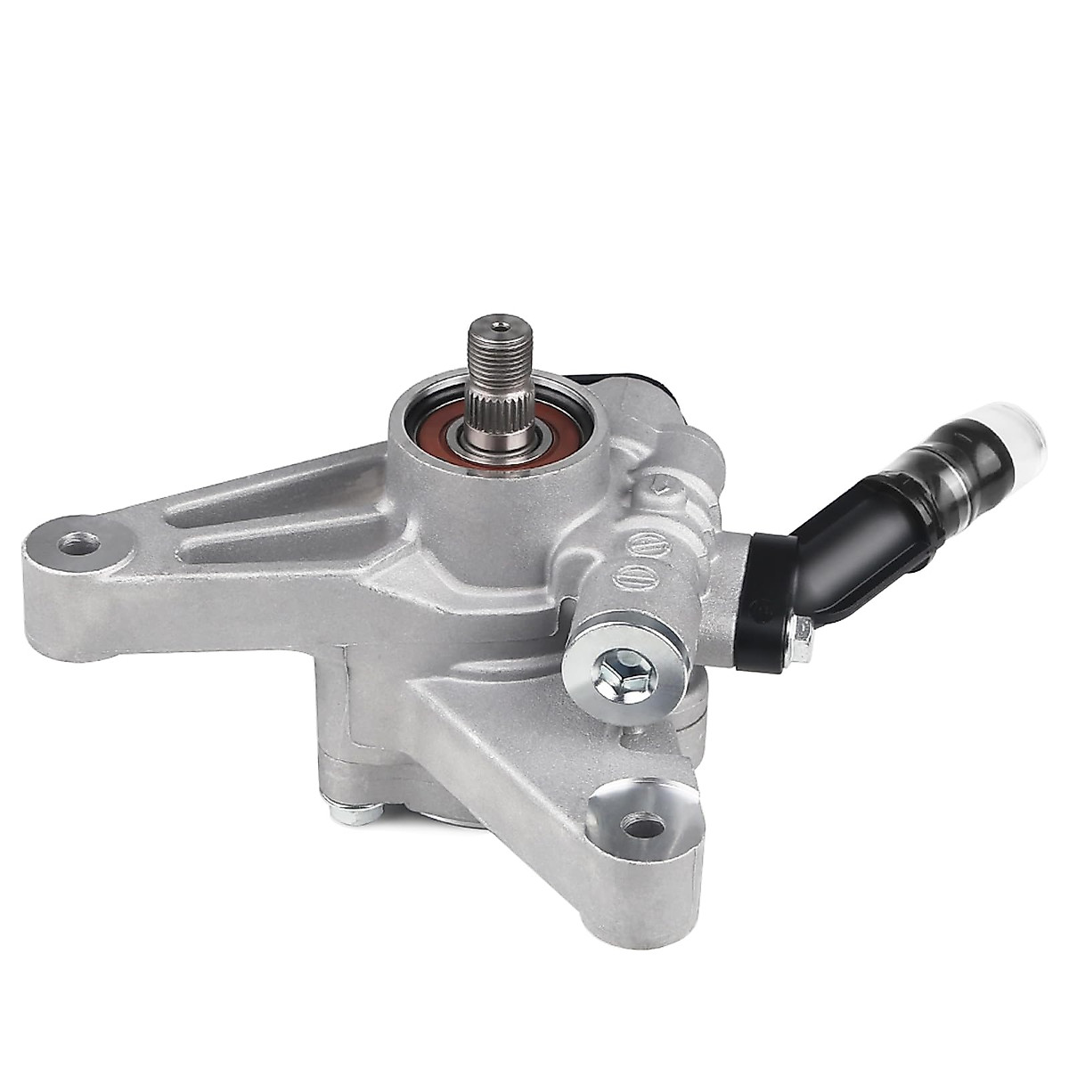 WMPHE Power Steering Pump Compatible with Honda Accord 3.0L V6-2003 2004 2005 2006 2007, Acura MDX 3.0L V6 2003 to 2006, Replacement for OEM 21-5349, 56110-RCA-A01, 56110-RDJ-A01