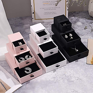 Hemoton Paper Jewelry Boxes 5pcs Box Jewelry Box Jewelry Box Cardboard Necklace White Pillowcase Boxes