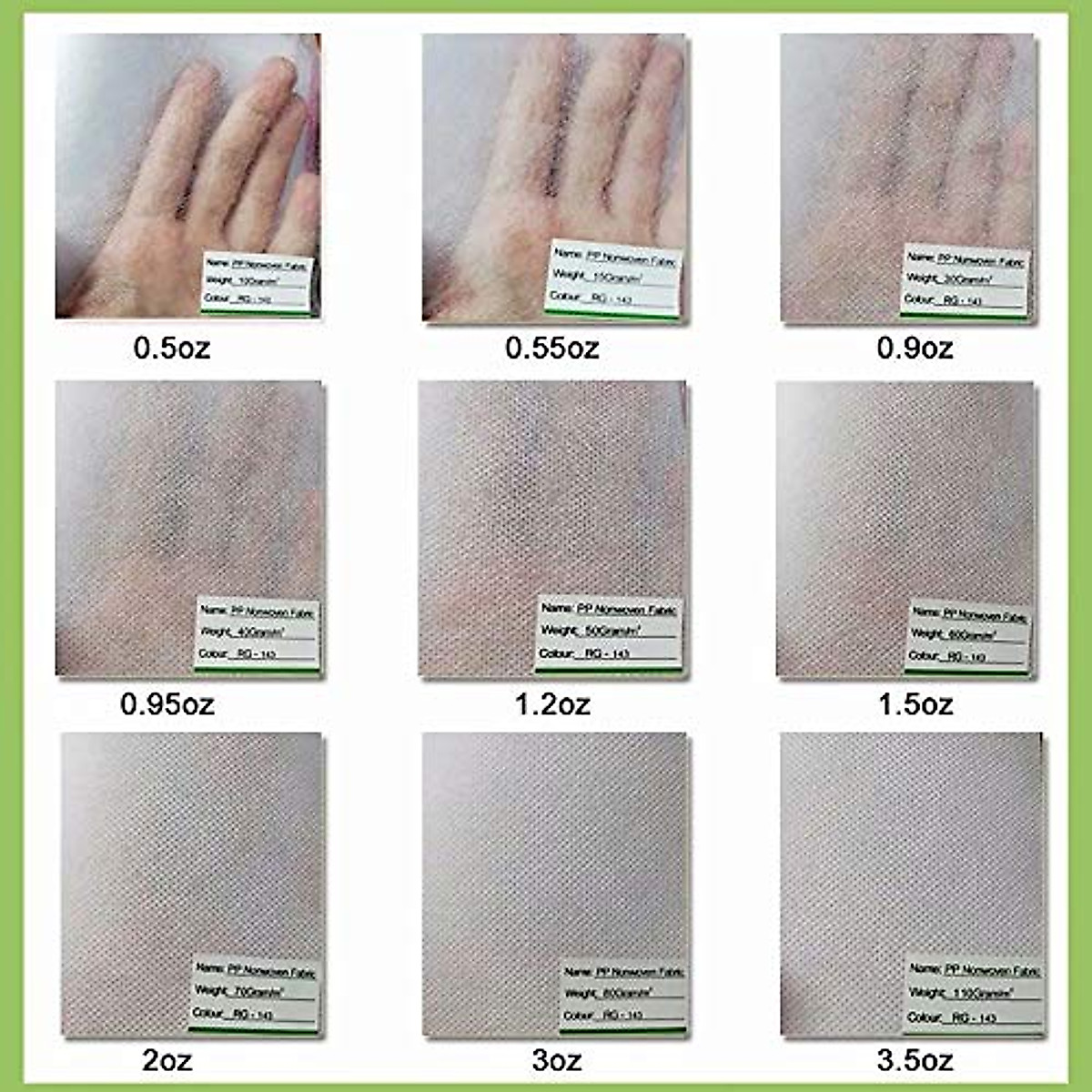 Agfabric Plant Covers Freeze Protection Frost Blankets for Plants 5'x25' 0.9oz Floating Row Cover Garden Plant Cover Freeze Cloths for Plants Winter Frost Pests Protection,White