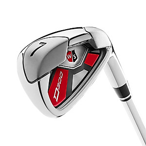 Wilson Staff New D300 SL Superlight 4-PW Combo Hybrid Irons Steel Uniflex