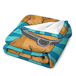Subnautica Merch Blanket and Throw Comfy Warm Novelty Sherpa Blanket for Bed Sofa Office Travel Gift