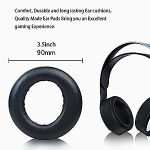 Ear Pads Cushions Replacement for Sony Playstation 5 Pulse 3D PS5 Wireless Headphones, Headset Earpads Pillows Repair Parts
