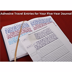 Hard Cover 5 Year Journal | The Easiest to Use Five Year Journal | Quick and Easy Five Year Daily Journal System | 6x8.25 Inch Size (Turquoise)