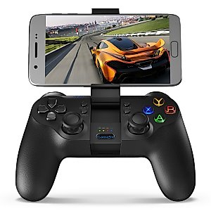 GameSir T1 Bluetooth Wireless Controller Android PUBG Gamepad, Wired USB PC Gaming Controller(Windows 7/8/10), PS3