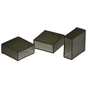 HJ Garden 40PCS USB Male Dustproof Plug Stopper Cap Lids USB Port Protective Cover Semitransparent Black