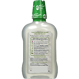 Tom's of Maine Long Lasting Wicked Fresh Mouthwash, Cool Mountain Mint, 16 Ounce, 3 Count
