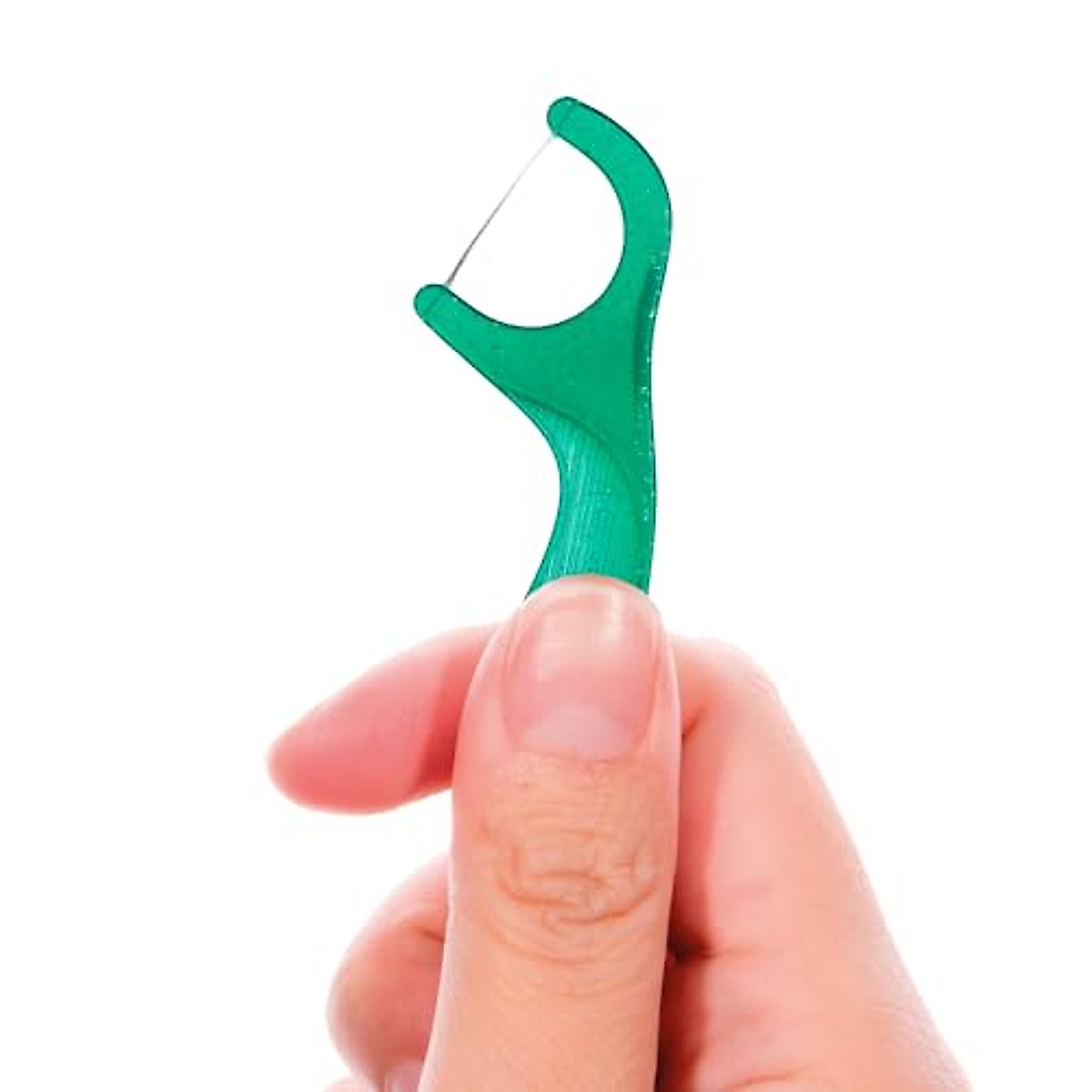 GUM Professional Clean Floss Picks - Extra Strong Shred-Resistant Floss, Easy Grip Handle - Dental Flossers for Adults - Fresh Mint Flavor, 40ct (6pk)