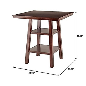 Winsome Wood Orlando Dining Walnut