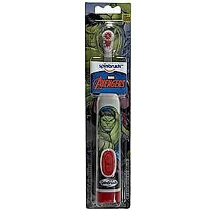 L&E Products Marvel Avengers 3pc Bright Smile Oral Hygiene Bundle. Turbo Powered Toothbrush, Brushing Timer & Mouthwash Rinse Cup. Plus Dental Gift Bag & Tooth Saver Necklace (3 Piece, Hulk)