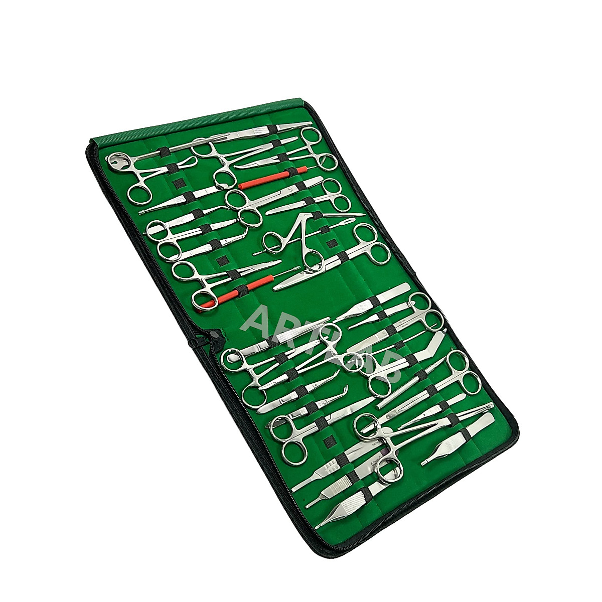 ARTLAB | Advanced Dissecting Dissection Kit -97 Pcs Stainless Steel Instruments perfect for Anatomy-Biology, Botany, Veterinary Students |Scissors |Needle Holder |Forceps| Scalpel-All in One