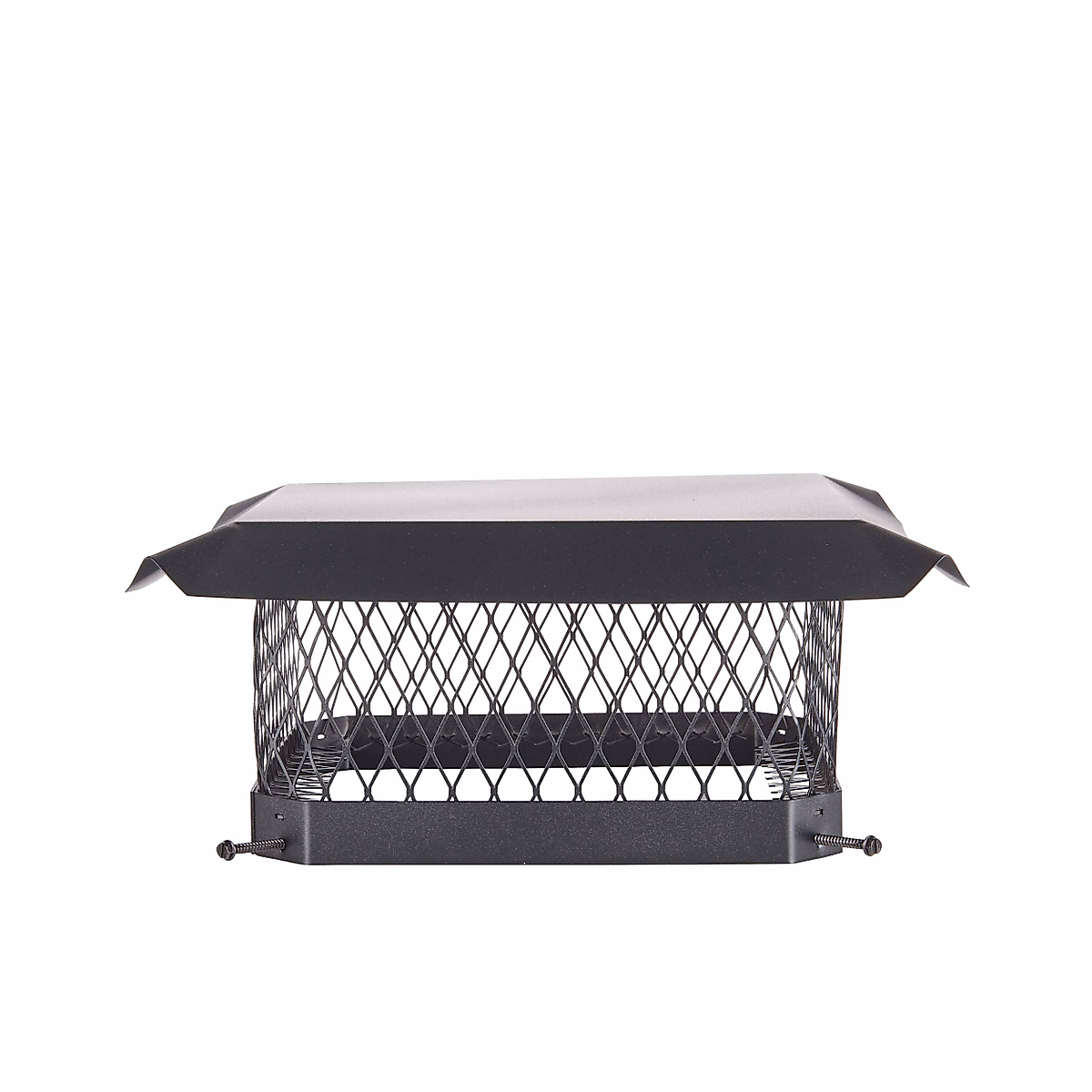 Shelter SC1313 Galvanized Steel Chimney Cap, Fits Outside Tile, 13" x 13"