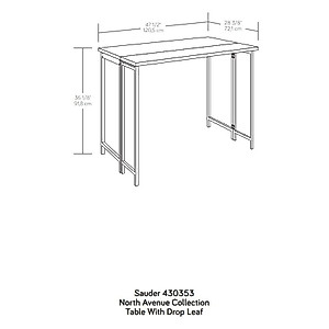 Sauder North Avenue, SGS Mixed Mat Sindoori Mango Finish