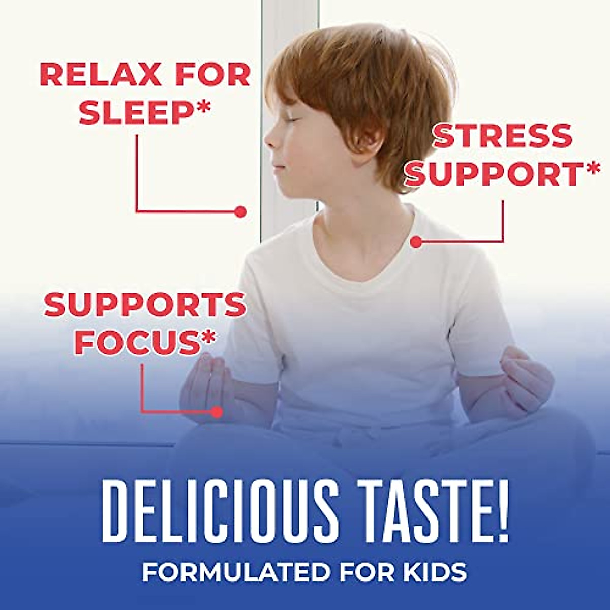 Stress Relief Vita-Beans for Kids & Liquid Probiotics 4oz Bundle by MaryRuth's | Natural Calm, Relaxation, Stress and Mood Support | Digestive Health | Gut Health & Immune Support