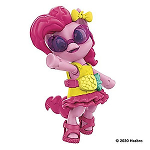 My Little Pony Smashin’ Fashion Party 2-Pack - 30 Pieces, Pinkie Pie and DJ Pon-3 Poseable Figures and Surprise Fashion Toy Accessories