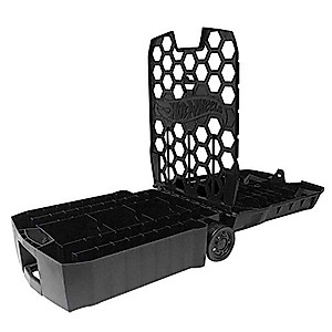 Hot Wheels 100-Car, Rolling Storage Case with Retractable Handle, Model:20135